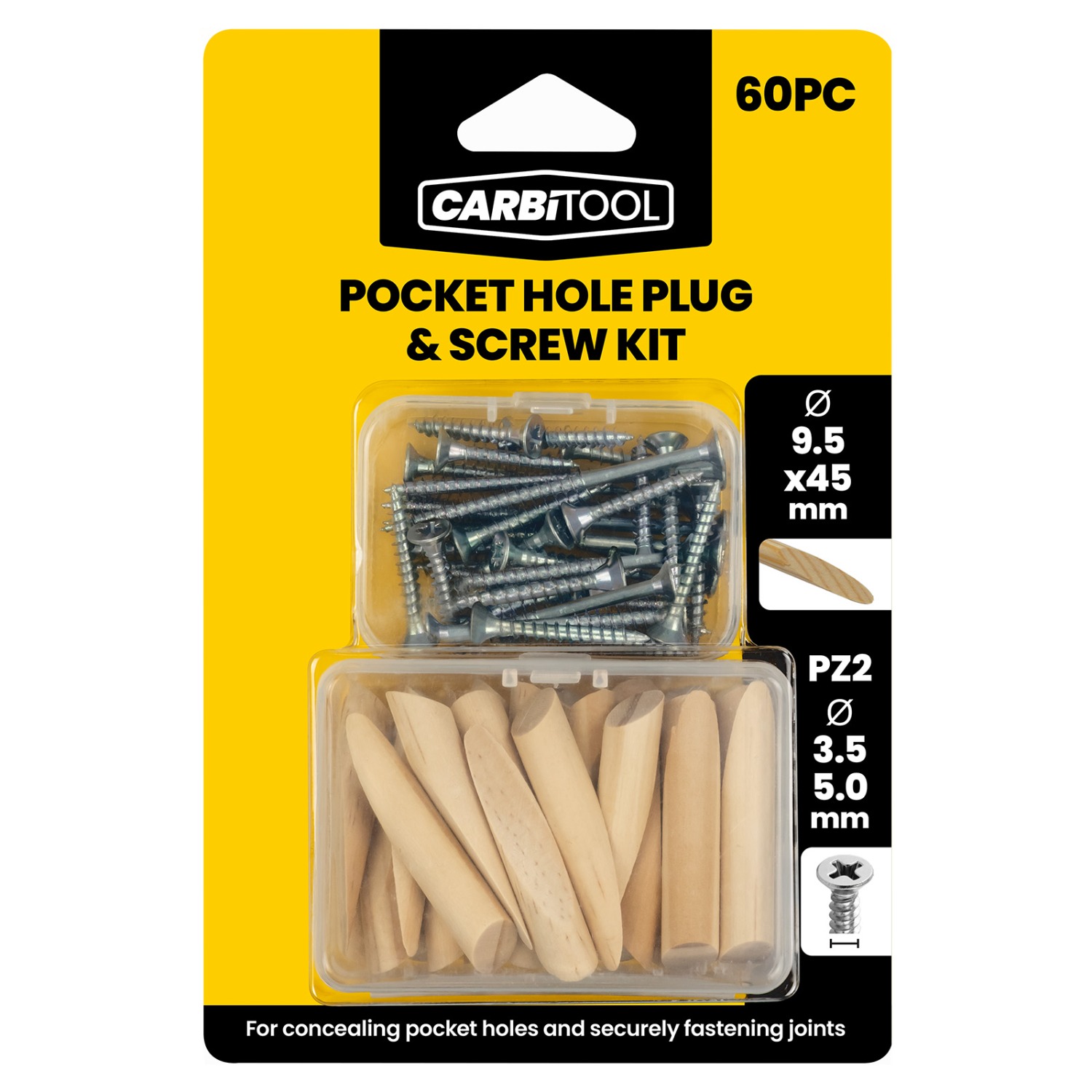 POCKET HOLE PLUG - Carbitool